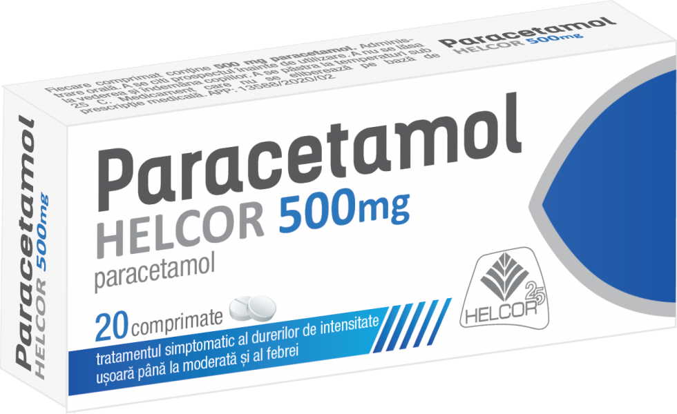Paracetamol HELCOR 500 mg - AC HELCOR