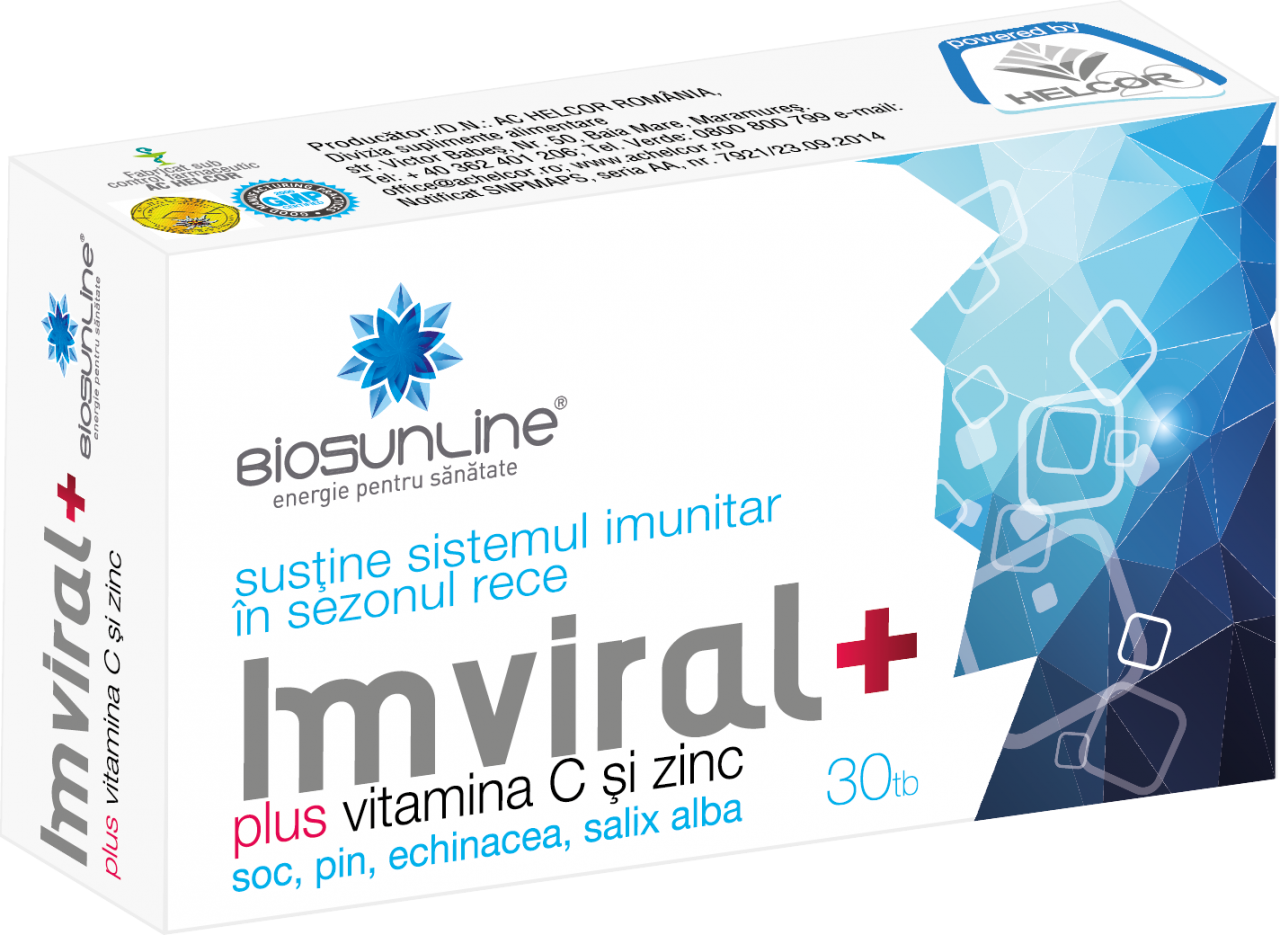 Imviral plus vitamina C si Zinc - AC HELCOR