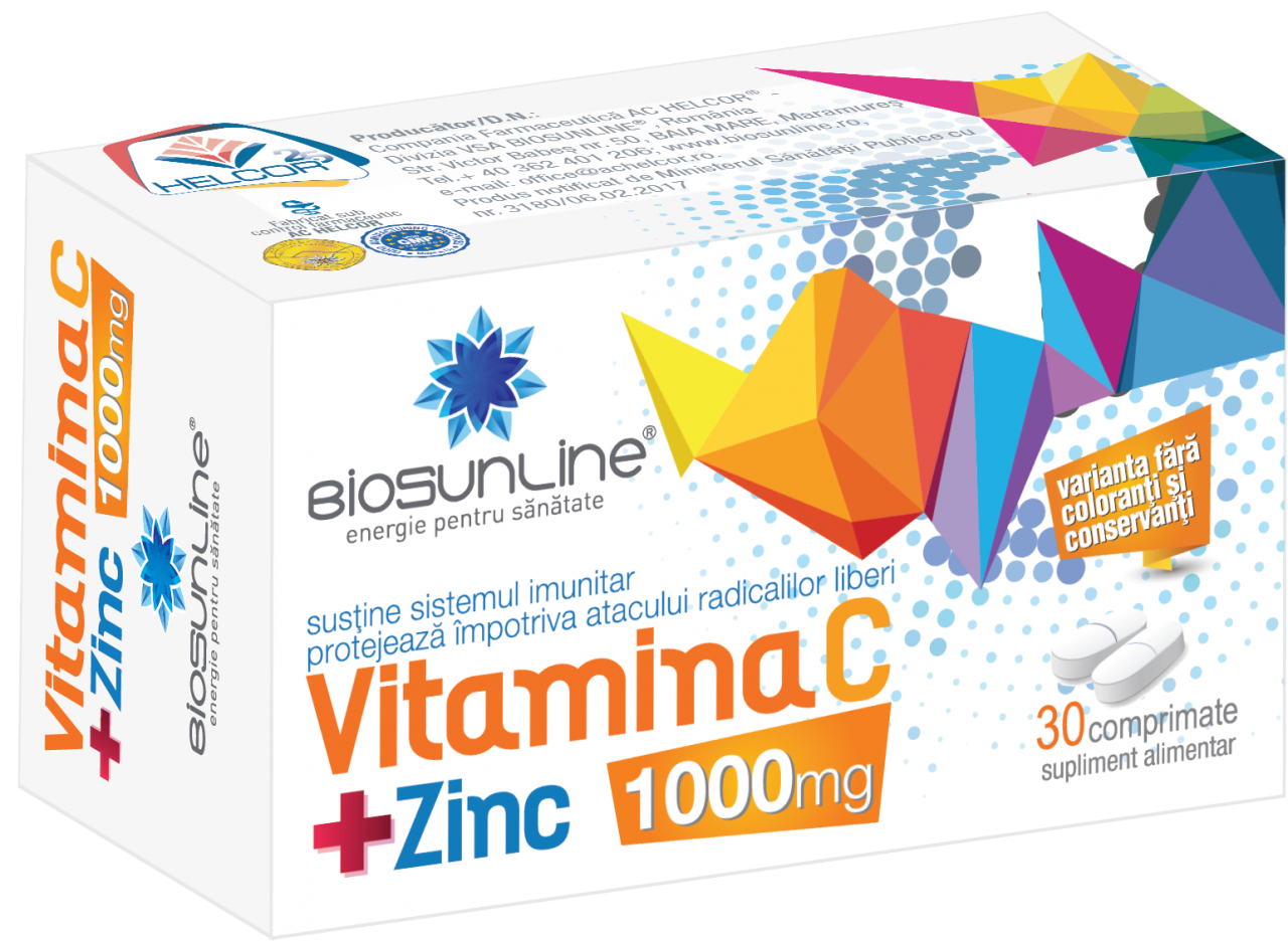 Vitamina C 1000 mg + Zinc - AC HELCOR