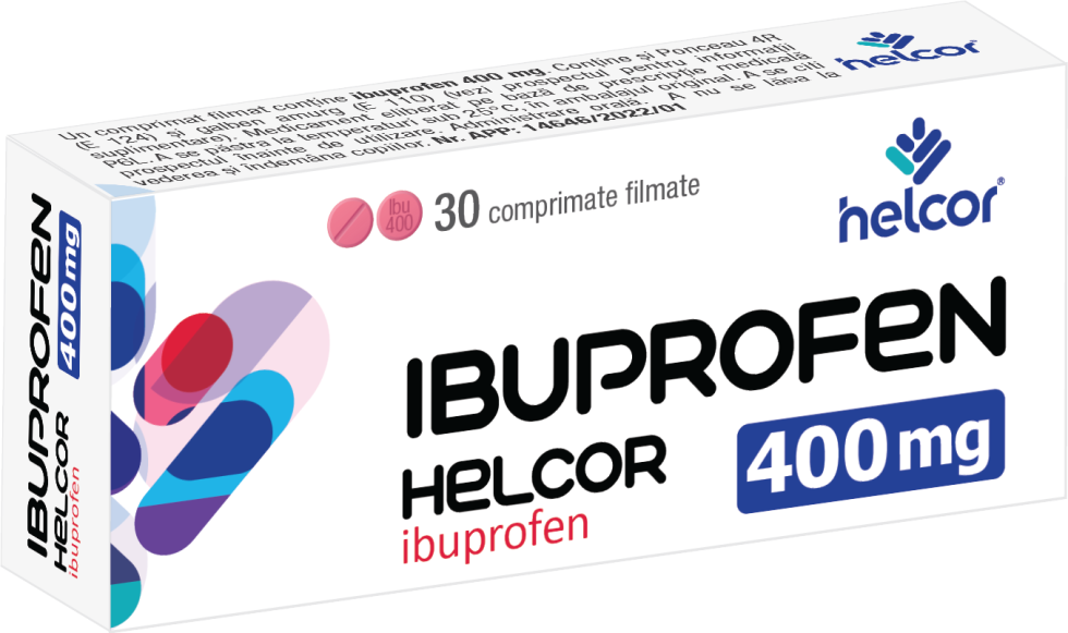 Ibuprofen HELCOR 400 mg - ACHelcor